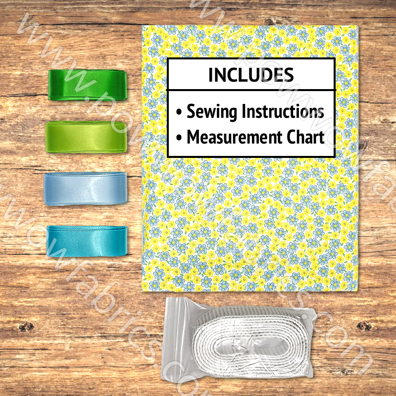 Girls Ribbon Skirt Kit #34 – Powwow Fabrics and Designs