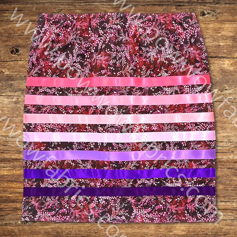 Womens 3XL Ribbon Skirt – Powwow Fabrics and Designs