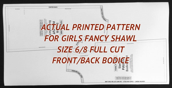 Girls Fancy Shawl Outfit Pattern Book – Powwow Fabrics and Designs