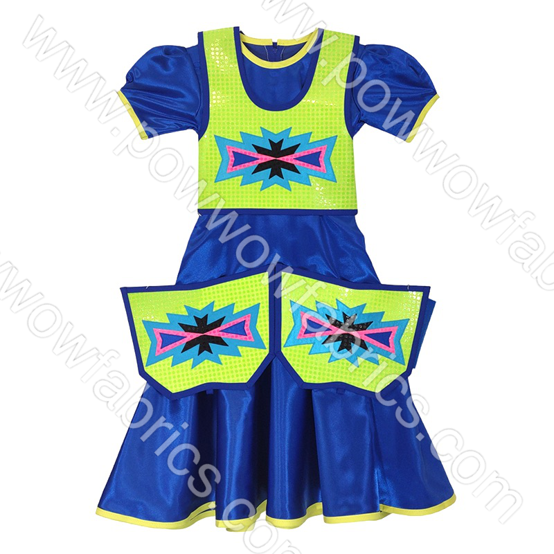 Girls 6-8 Fancy Shawl Outfit – Powwow Fabrics and Designs