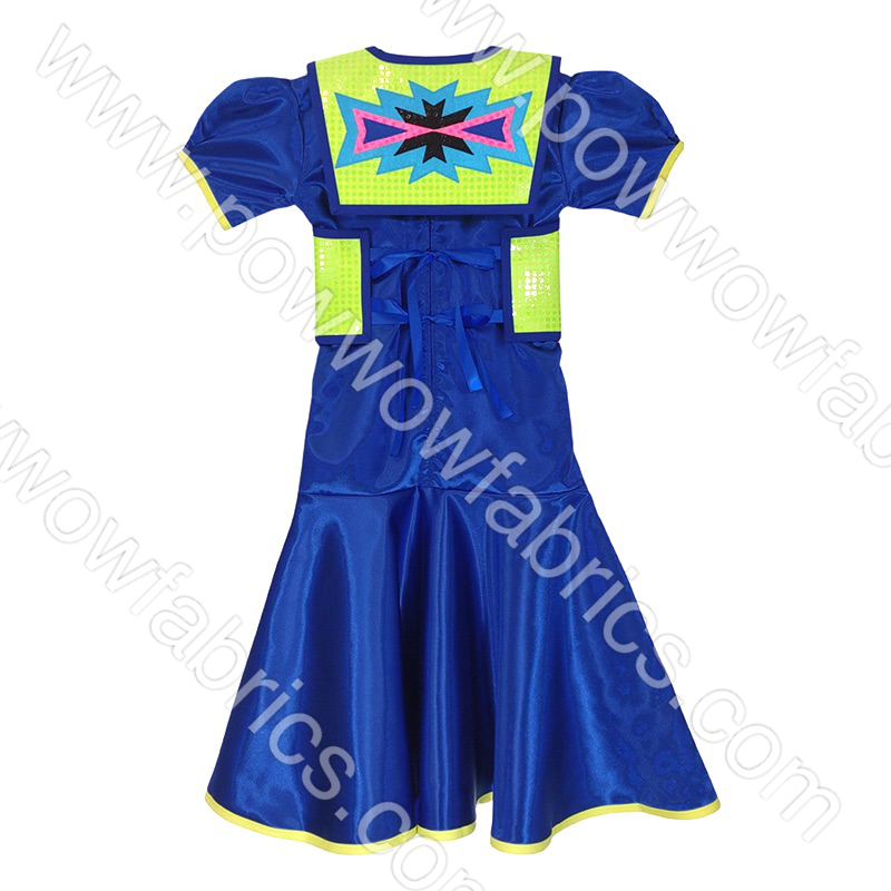 Girls 6-8 Fancy Shawl Outfit – Powwow Fabrics and Designs