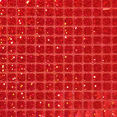 Red - Sparkle Hologram Square – Powwow Fabrics and Designs