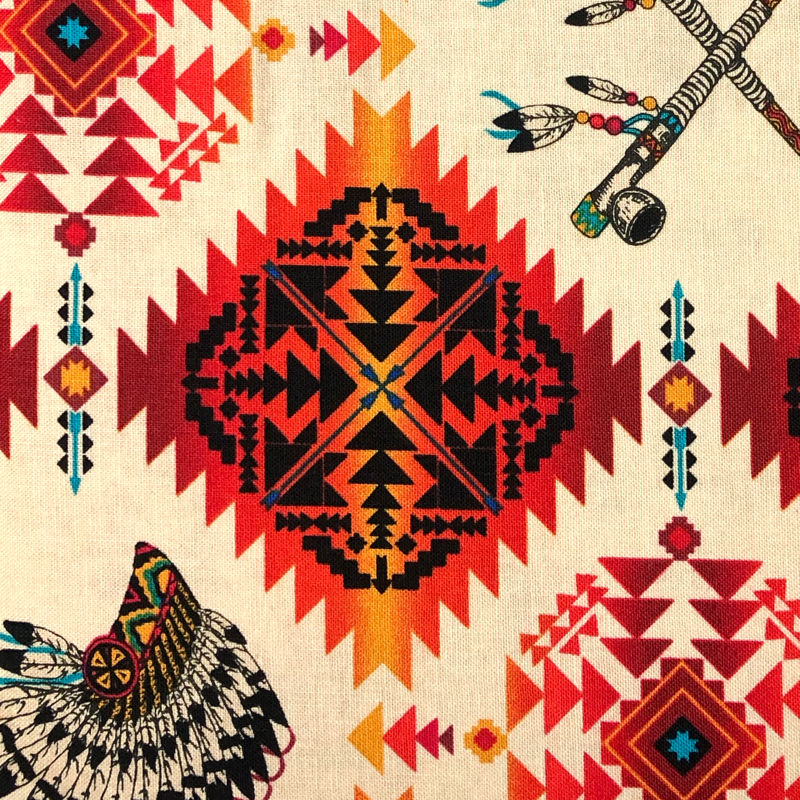 Native Print - Geo Native (Display) – Powwow Fabrics and Designs