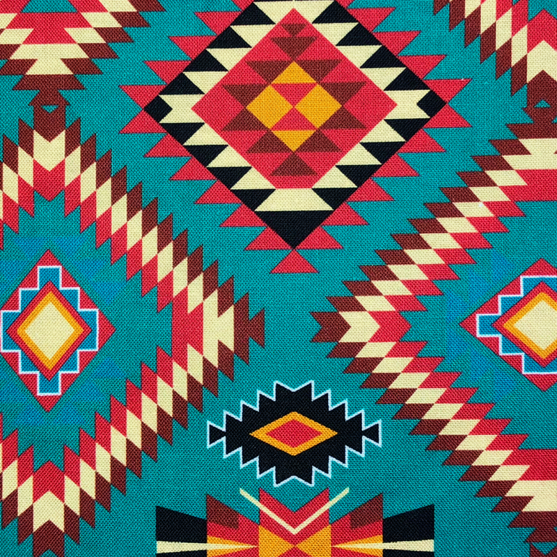 Native American Designs And Patterns Teal